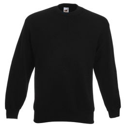 Fruit of the Loom - "Classic 80/20" Sweatshirt f&uuml;r Herren (Schwarz)