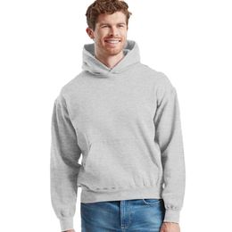 Fruit of the Loom - "Supercotton" Kapuzenpullover f&uuml;r Herren (Sportliches Heather)