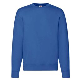 Fruit of the Loom - "Premium" Sweatshirt &Uuml;berschnittene Schulter f&uuml;r Herren (K&ouml;nigsblau)