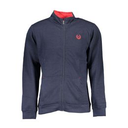 Gianmarco Venturi Blau Polyester Herren Sweatshirt