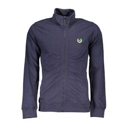 Gianmarco Venturi Blauer Baumwoll-Herrenpullover