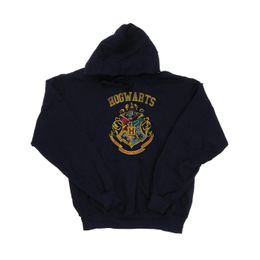 Harry Potter - "Hogwarts" Kapuzenpullover f&uuml;r Herren (Marineblau)