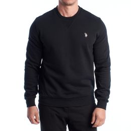 U.S. Polo Assn. Herren-Fleece-Sweatshirt mit Rundhalsausschnitt US42187035