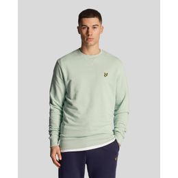 Lyle & Scott Herren-Sweatshirt mit Rundhalsausschnitt von Lyle & Scott in Gr&uuml;n