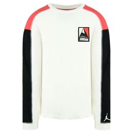 Nike Jordan Logo LNG Sleeve Crew wei&szlig;e M&auml;nner Winter Utility Thermal Top CT3382 100