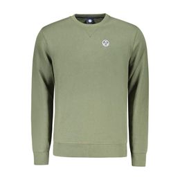 North Sails Verde Baumwoll-Sweatshirt f&uuml;r Herren