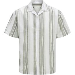 Jack & Jones Jack And Jones - Hemd f&uuml;r Herren, Revere Kragen (Vetivergras)