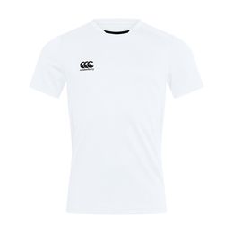 Canterbury Unisex Club Dry T-Shirt f&uuml;r Erwachsene (Wei&szlig;)