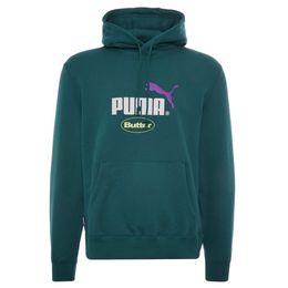 Puma x Butterwaren Langarm blaugrafische Pullover -Grafiklogo Hoodie 532438 40