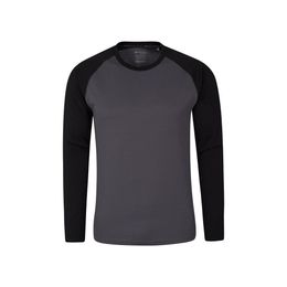 Mountain Warehouse Herren Endurance Langarm T-Shirt (Schwarz)