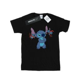 Disney - "Lilo And Stitch Little Devils" T-Shirt f&uuml;r M&auml;dchen (Schwarz)
