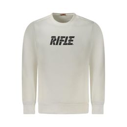 Rifle Wei&szlig;er Baumwolle Herren Sweatshirt