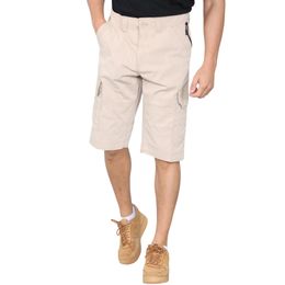 Schnell trocknende Herren-Cargo-Shorts mit mehreren Taschen in Sand