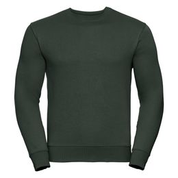 Russel Athletic Russell Herren Authentic Sweatshirt (Schlanker Schnitt) (Flaschengr&uuml;n)