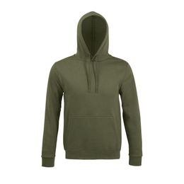 SOLS Snake Unisex Sweatshirt mit Kapuze (Dunkelgr&uuml;n)