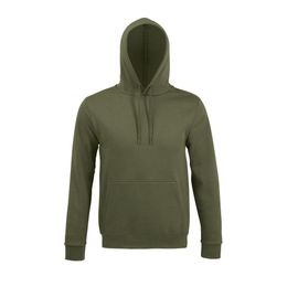 SOLS Snake Unisex Sweatshirt mit Kapuze (Dunkelgr&uuml;n)