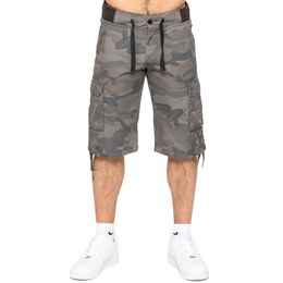 Enzo | Herren Cargo Combat Camo Shorts