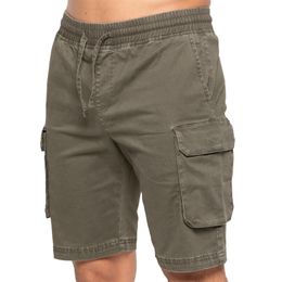 Enzo | Herren Cargo Shorts - Khaki