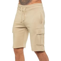 Enzo | Herren Cargo Shorts - Stein