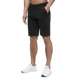 Enzo | Herren Chino Shorts In Schwarz