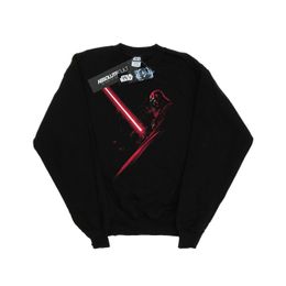 Star Wars Mens Darth Vader Shadow Sweatshirt (Noir)