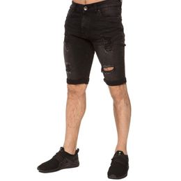 Herren Ripped Skinny Shorts