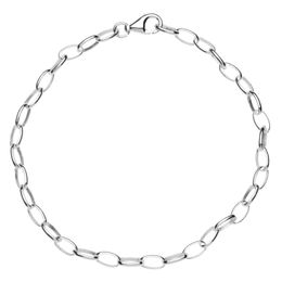 Armband OSTSEE-SCHMUCK "- Charmsarmband - Silber 925/000 -" Gr. 19, silber (silber 925, silberfarben, wei&szlig;), Armb&auml;nder, Damen, Silber 925 (Sterlingsilber), Armband