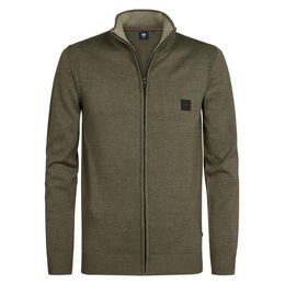 PETROL INDUSTRIES - FeinstrickStrickjacke Nevada Herren - Gr&uuml;n