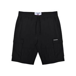 Lambretta - "Utility SS25" Cargo-Shorts f&uuml;r Herren (Schwarz)