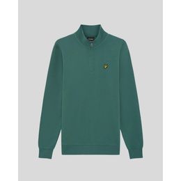 Lyle & Scott Baumwolle Loopback 1/4 Zip Sweatshirt