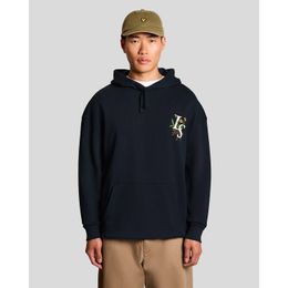 Lyle & Scott Botanischer Grafik Baumwoll-Hoodie