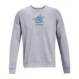 Under Armour Curry Herren graue Kekse Pullover
