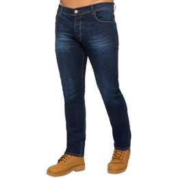 Enzo Herren Slim Stretch Denim Jeans