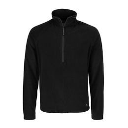 Craghoppers - "Expert Corey 200" Fleece-Oberteil f&uuml;r Herren, mit halbem Rei&szlig;verschluss (Schwarz)