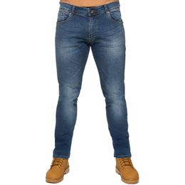 Enzo Herren Slim Stretch Denim Jeans