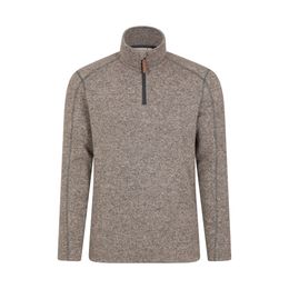 Mountain Warehouse Herren Idris II Half Zip Fleece Top (Beige)