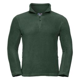 Russel Athletic Russell - Fleece-Oberteil Rei&szlig;verschluss f&uuml;r Herren - F&uuml;r Au&szlig;en (Flaschengr&uuml;n)