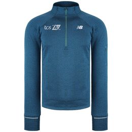 New Balance NB Heat Grid Herren Blaues Sweatshirt