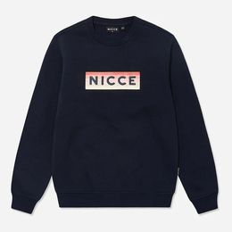 Nicce Long Sleeve Crew Neck Pullover Marine Blue Herren Pullover 204 1 03 02 0003