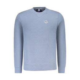 North Sails Blauer Baumwoll Herren Sweatshirt