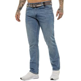 Enzo | Herren-Denimjeans mit geradem Bein