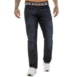 Enzo | Herren-Denimjeans mit geradem Bein