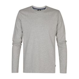 PETROL INDUSTRIES - Langarmshirt mit Logo Dolphinpark Herren - Grau