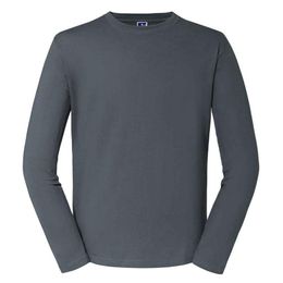Russel Athletic Russell - T-Shirt f&uuml;r Herren Lang&auml;rmlig (Grau)