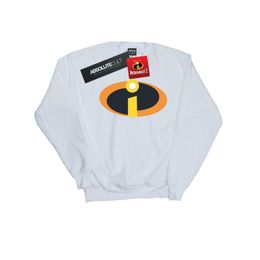 Disney - "The Incredibles Costume Logo" Sweatshirt f&uuml;r Herren (Wei&szlig;)