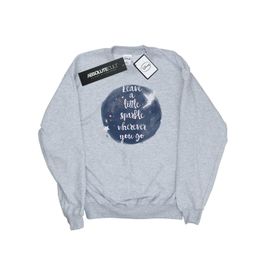 Disney - "Tinker Bell A Little Sparkle" Sweatshirt f&uuml;r Herren (Grau)