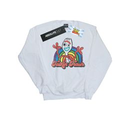 Disney - "Toy Story 4 Forky Talkin' Trash" Sweatshirt f&uuml;r Herren (Wei&szlig;)