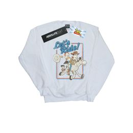 Disney - "Toy Story 4 Let's Ride" Sweatshirt f&uuml;r Herren (Wei&szlig;)