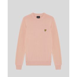 Lyle & Scott Baumwoll-Pullover mit Rundhalsausschnitt