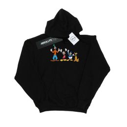 Disney Herren Mickey Mouse Friends Hoodie (Schwarz)